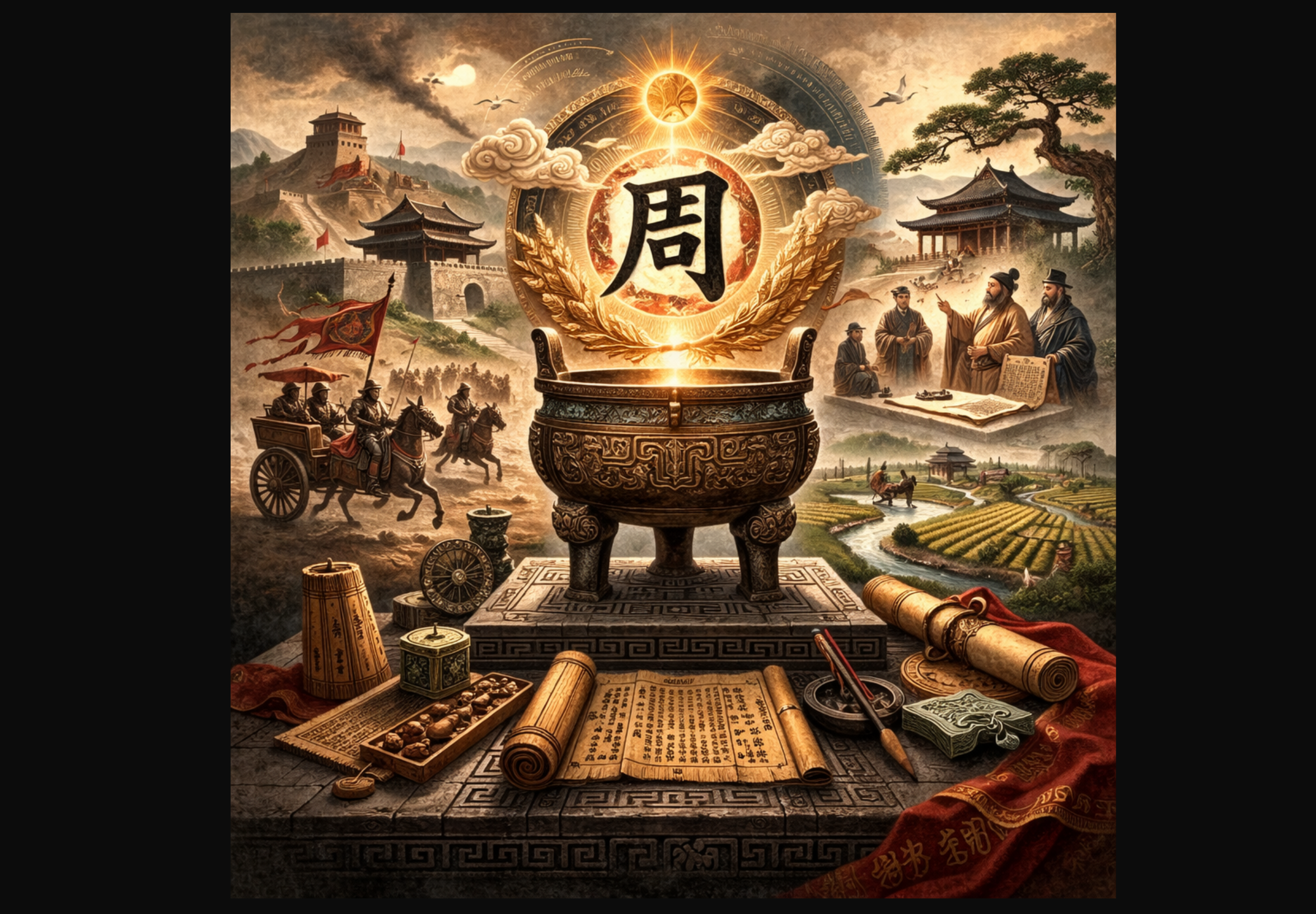 周王朝（紀元前1046年頃–前256年）：天命・封建秩序・中国文明の憲制的時代